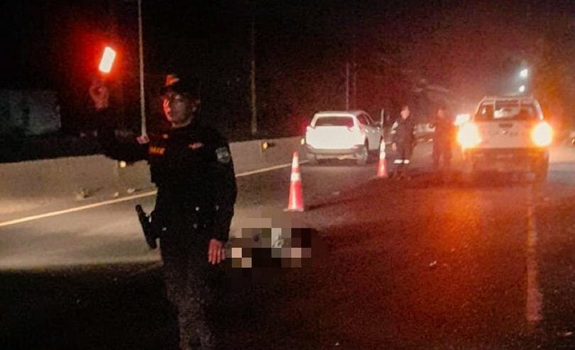 Policía investiga muerte de peatón en carretera hacia Sonsonate ...
