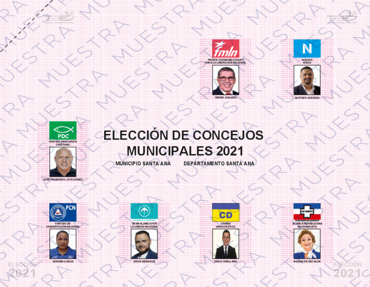 Fotos Así Serán Las Papeletas Para Las Elecciones Legislativas Y