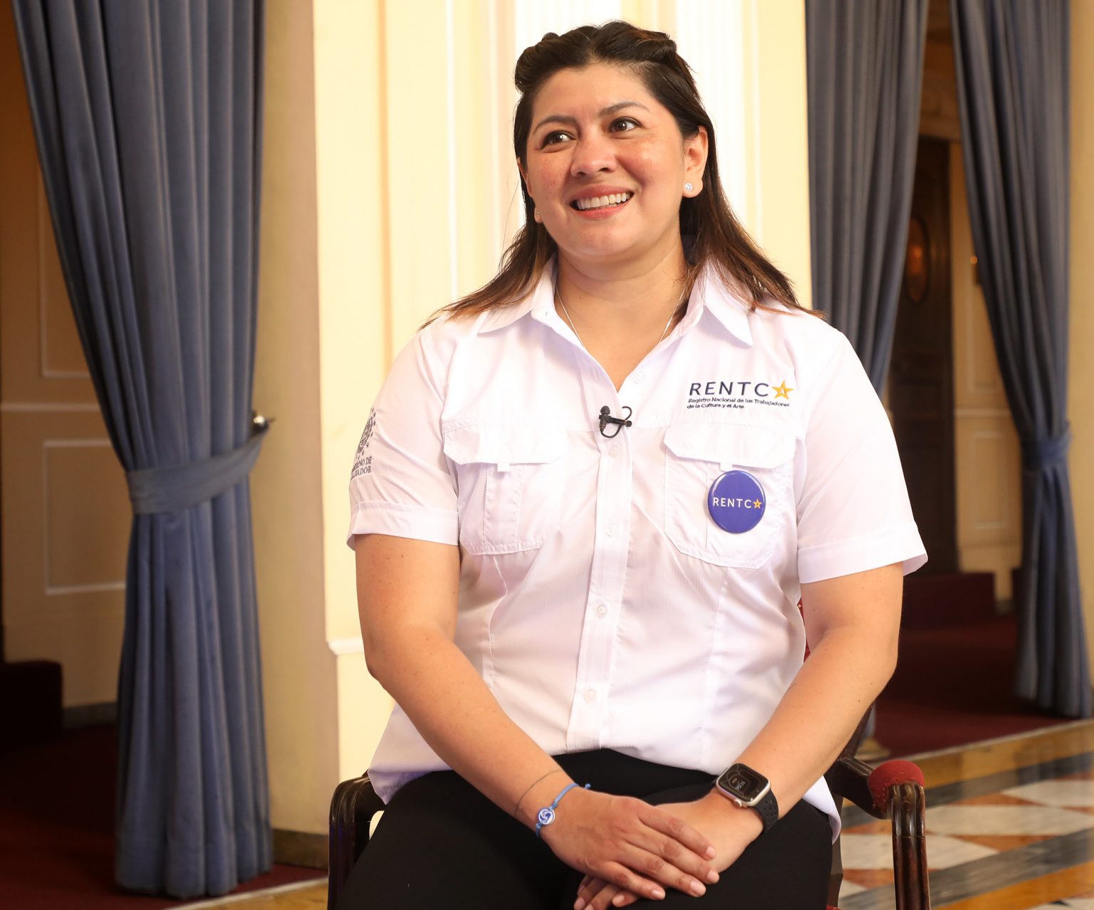 «Continuamos con la labor de dignificar la profesión artística», Mariemm Pleitez, ministra de ...