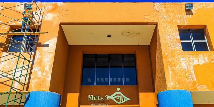 El Museo Nacional de Antropología (MUNA) cambiará colores a gris y azul | Diario El Salvador