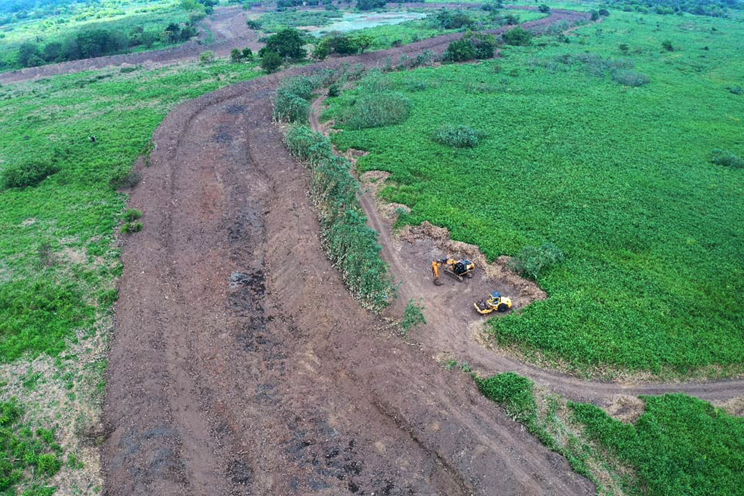 Hacen obras para recuperar el cauce del río Grande de San Miguel ...