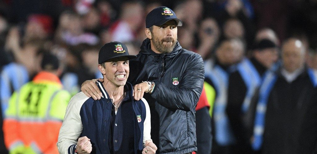 Paul Rudd capta emotiva celebración de Ryan Reynolds y Rob McElhenney ...