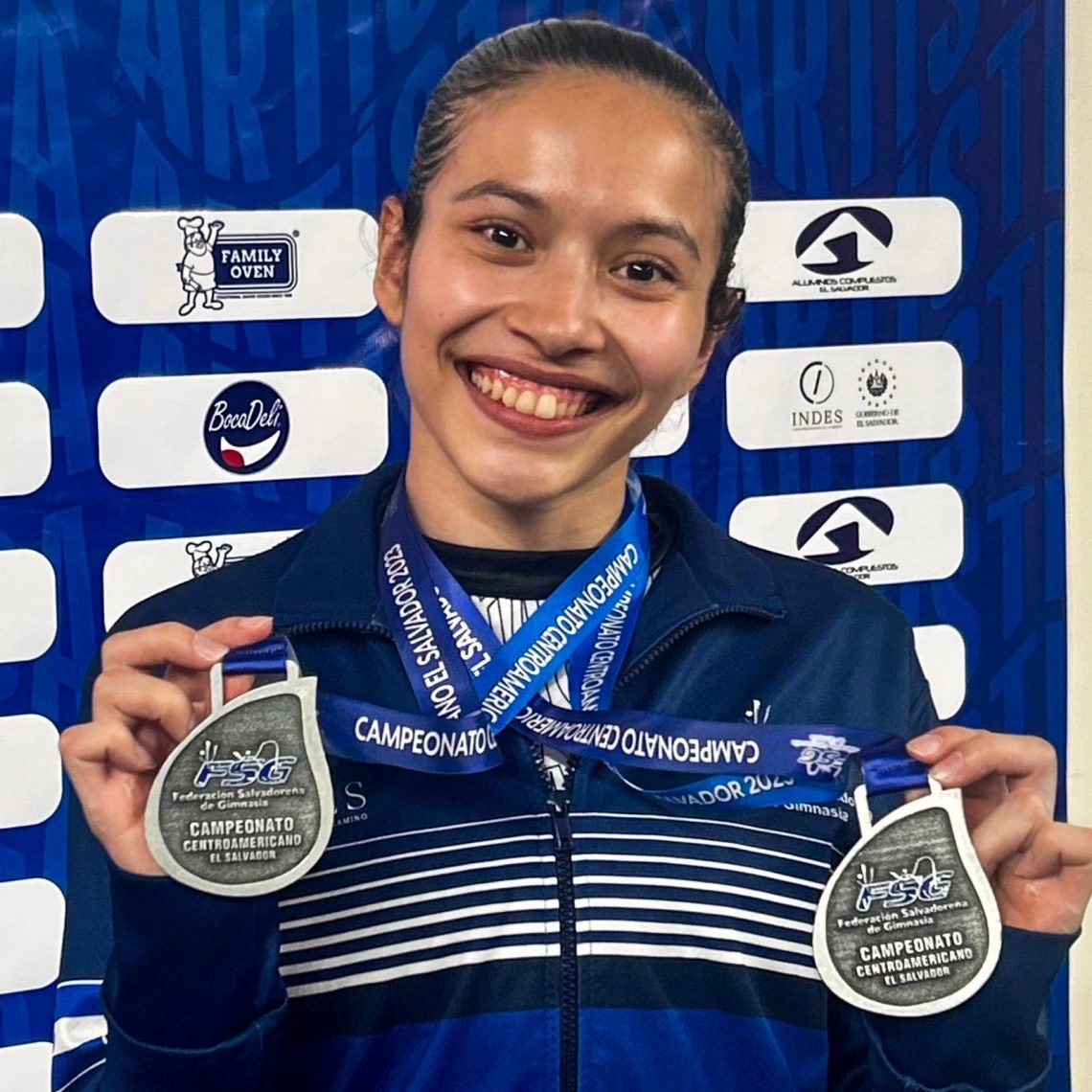 Tres oros y tres platas para la salvadoreña Alexa Grande en gimnasia ...