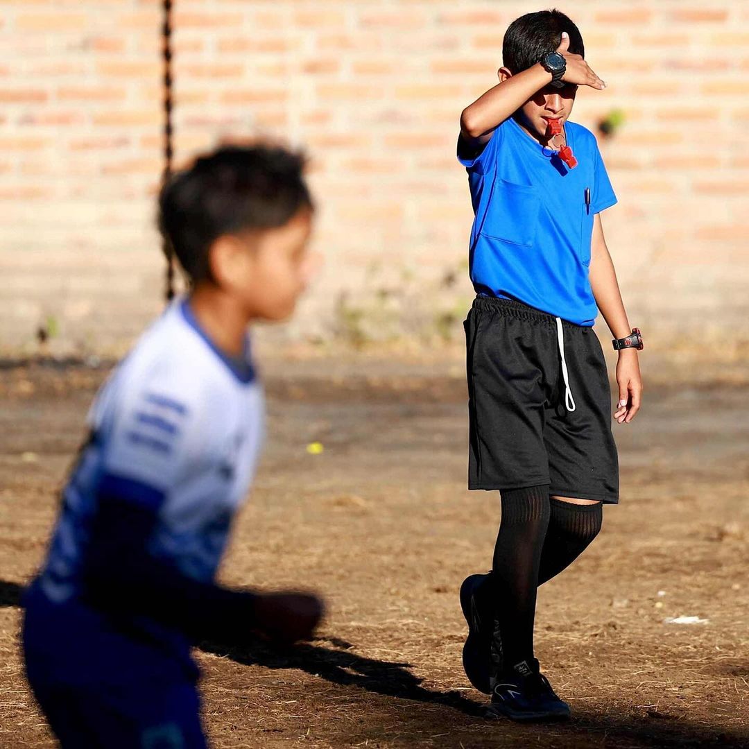 Conozca al árbitro salvadoreño que destaca a sus 12 años de edad ...